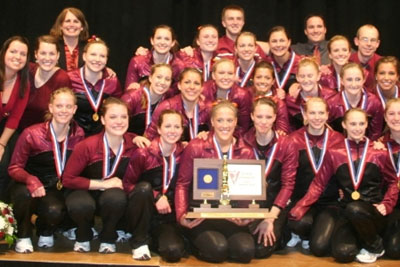 USA Gymnastics | UW-LaCrosse wins team title at 2010 National ...